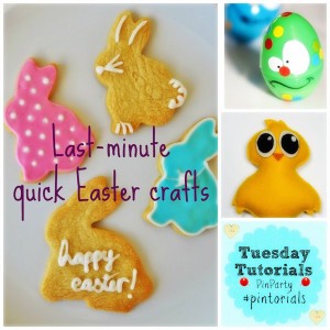 Last-minute, quick Easter crafts – HodgePodgeCraft