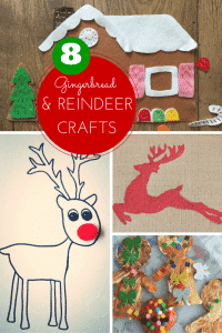 Gingerbread and Reindeer Crafts for Christmas – HodgePodgeCraft