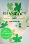 Make a pop-up shamrock DIY card for St Patricks day – HodgePodgeCraft