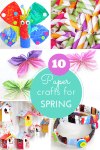 10 cute paper crafts for Spring – HodgePodgeCraft